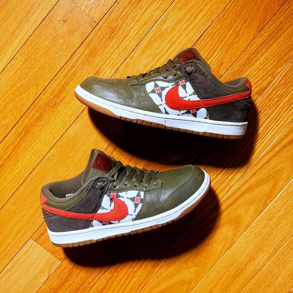 Nike | Shoes | Sold Quite Rare Nike Sb Dunk Low Aztec Pack Iguana Vnds ...